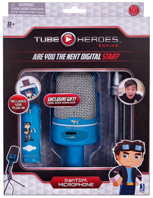 Tube Heroes Tube Heroes University DanTDM Microphone Jazwares - ToyWiz