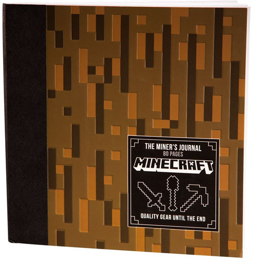 Minecraft Miners Journal 7.5 Composition Book Jinx - ToyWiz