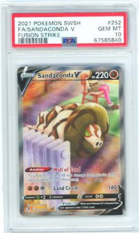 Pokemon Trading Card Game Sword Shield Fusion Strike Single Card Ultra ...