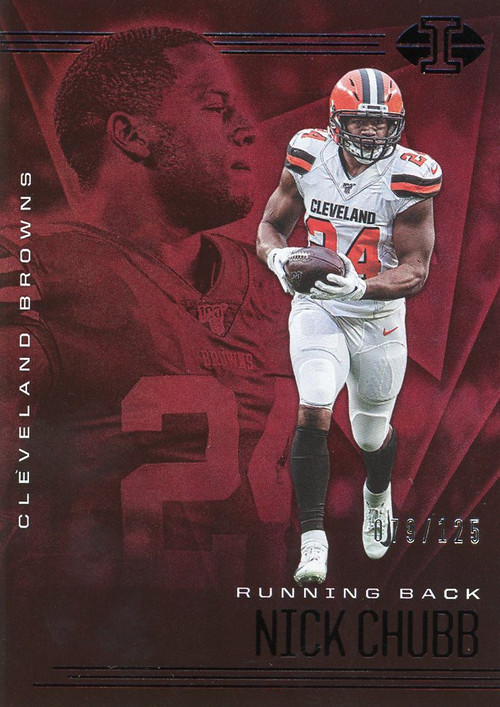 NFL 2020 Panini Illusions Single Card 79125 Nick Chubb 56 - ToyWiz