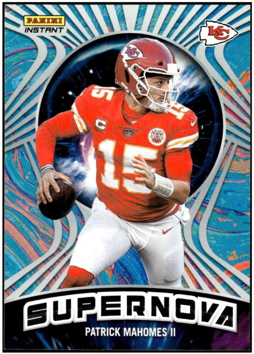 NFL Kansas City Chiefs 2022 Instant Supernova Football Single Card ...