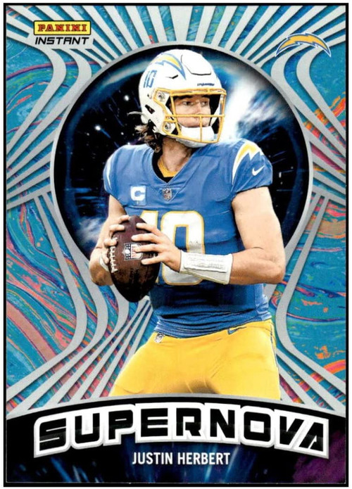 NFL 2022 Instant Supernova Football Single Card Justin Herbert S-14 ...