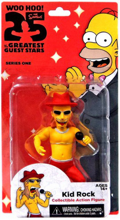 NECA The Simpsons Greatest Guest Stars Series 1 Kid Rock 5 Action ...