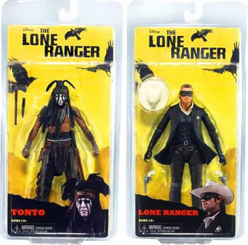 NECA The Lone Ranger Series 1 Set of 2 Action Figures - ToyWiz