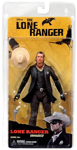 NECA The Lone Ranger Series 2 Lone Ranger Action Figure Unmasked - ToyWiz