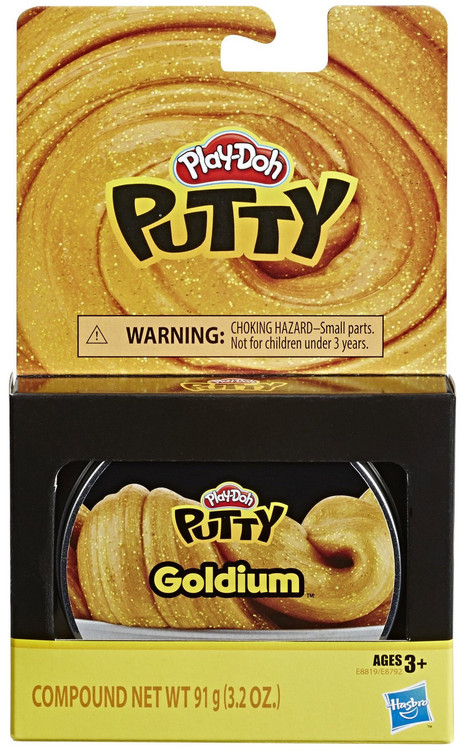 Play-Doh Putty Goldium 3.2 Ounce Putty Hasbro Toys - ToyWiz