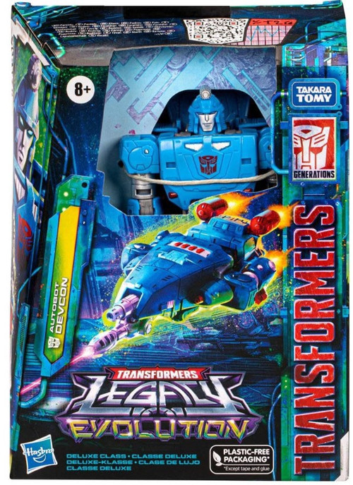 Transformers Generations Legacy Evolution Devcon Deluxe Action Figure ...