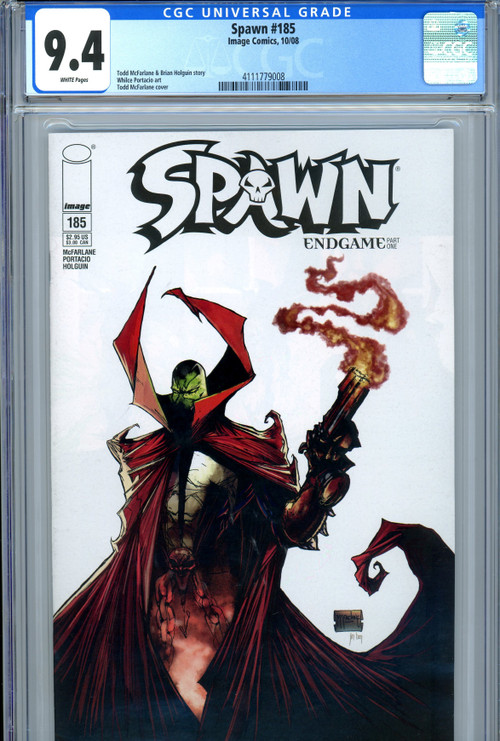 Image Comics Spawn 2008 Comic Book 185 CGC 9.4 - ToyWiz