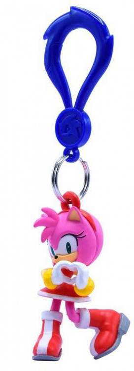 Sonic The Hedgehog Backpack Hangers Amy Rose 3.0 Keychain Loose Just ...