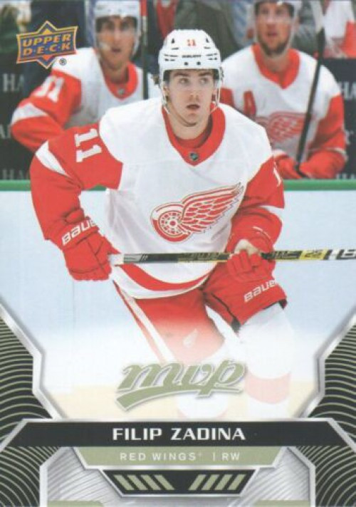 NHL Detroit Red Wings 2020-21 MVP Hockey Single Card Base Filip Zadina ...