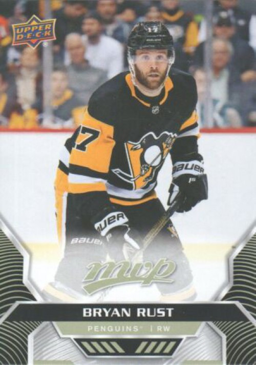 NHL Pittsburgh Penguins 2020-21 MVP Hockey Single Card Base Bryan Rust ...