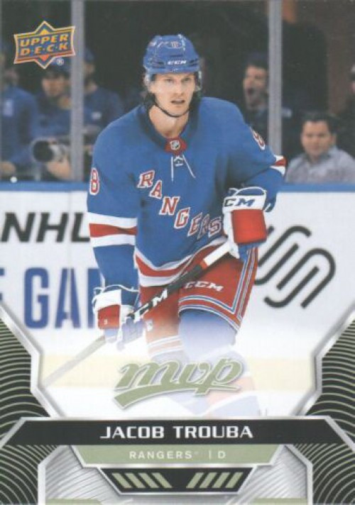NHL New York Rangers 2020-21 MVP Hockey Single Card Base Jacob Trouba ...
