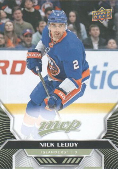 NHL New York Islanders 2020-21 MVP Hockey Single Card Base Nick Leddy ...