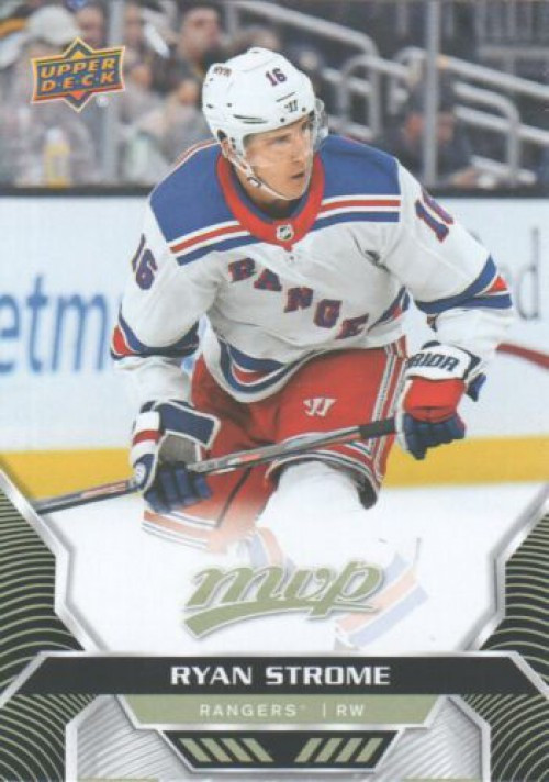 NHL New York Rangers 2020-21 MVP Hockey Single Card Base Ryan Strome ...