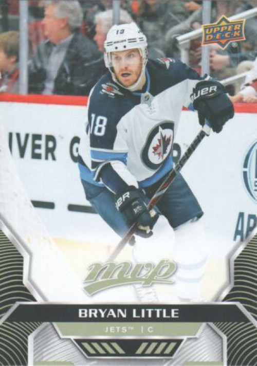 NHL Winnipeg Jets 2020-21 MVP Hockey Single Card Base Bryan Little 178 ...