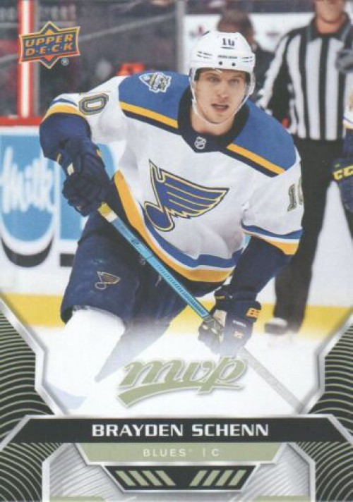 NHL St. Louis Blues 2020-21 MVP Hockey Single Card Base Brayden Schenn ...