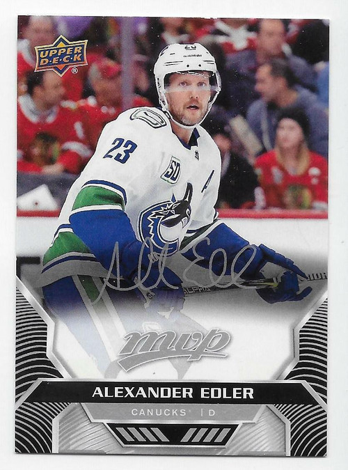 NHL Vancouver Canucks 2020-21 MVP Hockey Single Card Silver Script ...
