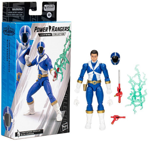 Power Rangers Lightning Collection Lightspeed Rescue Blue Ranger 6 ...