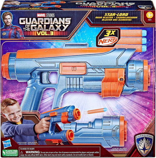 Marvel Guardians of the Galaxy Vol. 3 Epic Hero Series Nerf Star-Lord ...