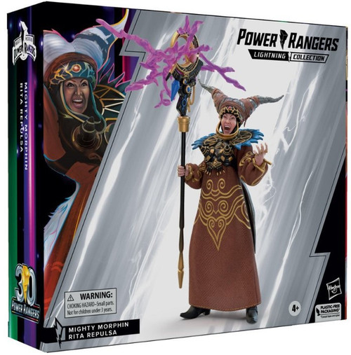 Power Rangers Mighty Morphin Lightning Collection Rita Repulsa 6 Action ...