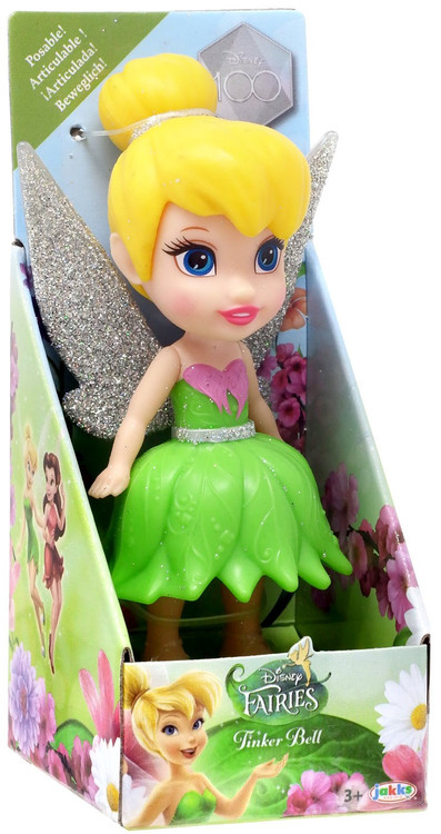 Disney Fairies Posable Tinker Bell 3 Mini Figure Jakks Pacific - ToyWiz
