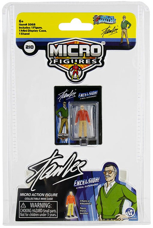 Worlds Smallest Stan Lee Excelsior Micro Figure Super Impulse - ToyWiz