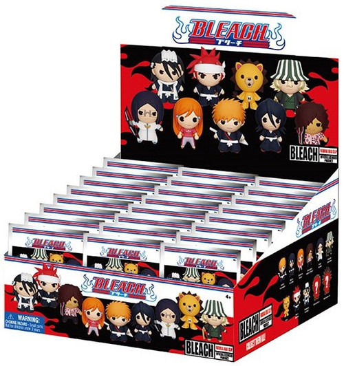 Bleach 3D Figural Bag Clip Series 1 Bleach Mystery Box 24 Packs ...