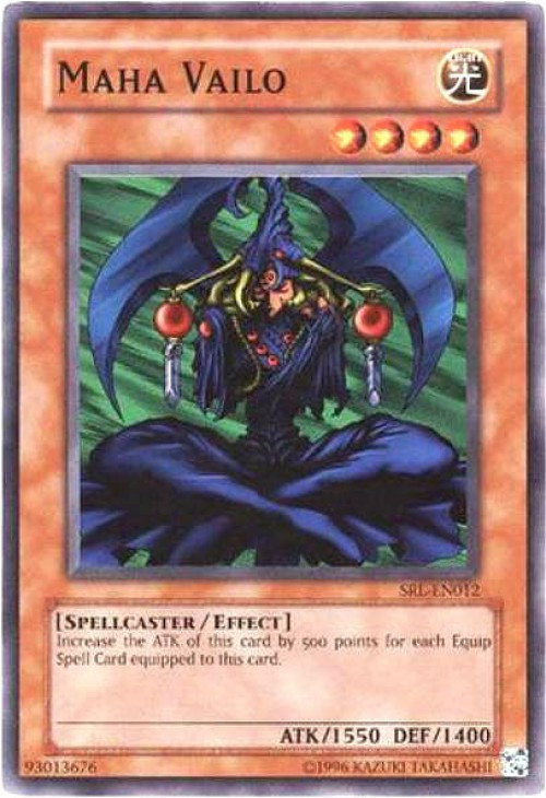 YuGiOh Trading Card Game Spell Ruler 25th Anniversary Single Card Super Rare Maha Vailo SRL ...