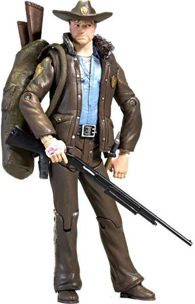 McFarlane Toys The Walking Dead Comic Series 1 Officer Rick Grimes ...