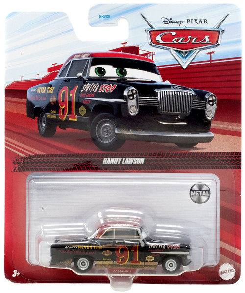 Disney Pixar Cars Cars 3 Metal Randy Lawson 155 Diecast Car Mattel Toys ...