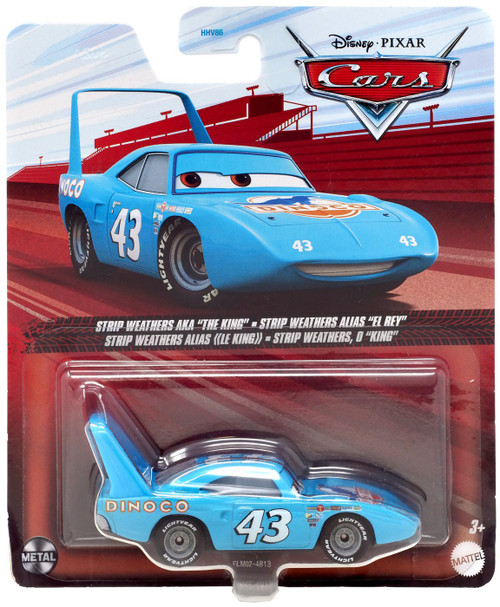Disney Pixar Cars Cars 3 Metal Strip Weathers AKA The King 155 Diecast ...