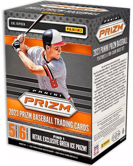 MLB Panini 2023 Prizm Baseball Trading Card BLASTER Box 6 Packs - ToyWiz