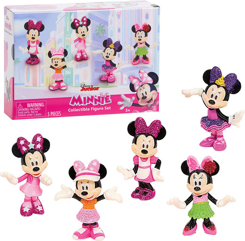 Disney Junior Minnie Mouse 3 Figure 5-Pack Just Play - ToyWiz