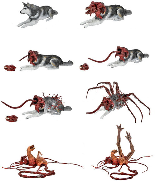 NECA The Thing THING Dog Creature 7 Action Figure Ultimate Deluxe ...