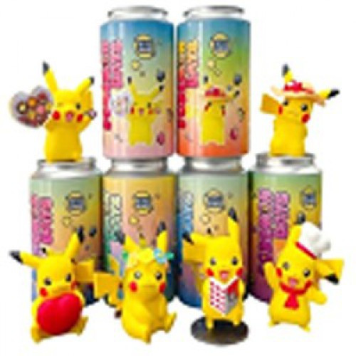 Pokemon Adorable Can Pikachu Mystery Figure 1 RANDOM Pikachu Figure ...