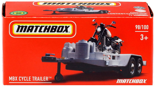 Matchbox Drive Your Adventure MBX Cycle Trailer Diecast Car Mattel - ToyWiz