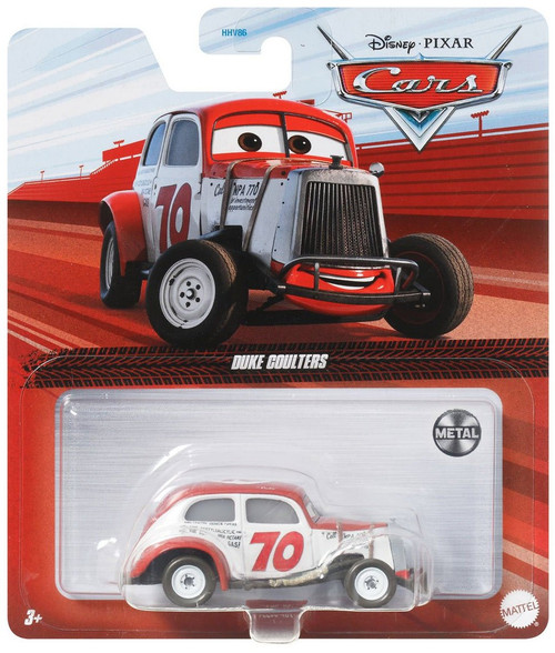 Disney Pixar Cars Cars 3 Metal Duke Coulters 155 Diecast Car Mattel ...