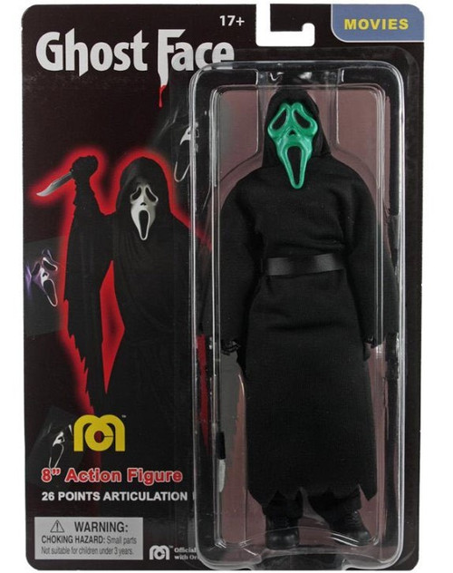 Scream Ghost Face 8 Action Figure GREEN MASK Mego Corp - ToyWiz