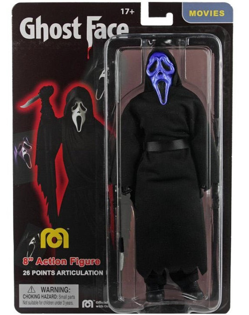 Scream Ghost Face 8 Action Figure PURPLE MASK Mego Corp - ToyWiz