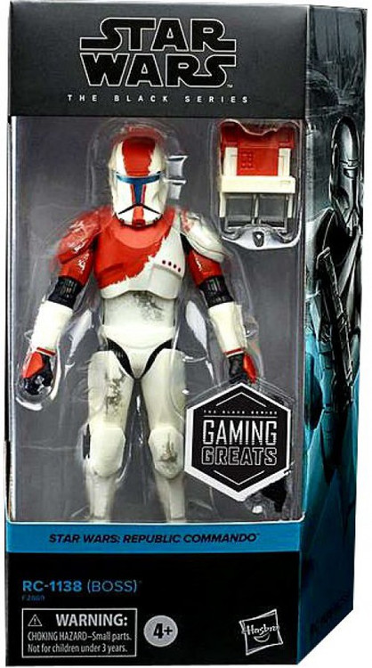Star Wars Republic Commando Black Series RC-1138 Boss Exclusive 6 ...