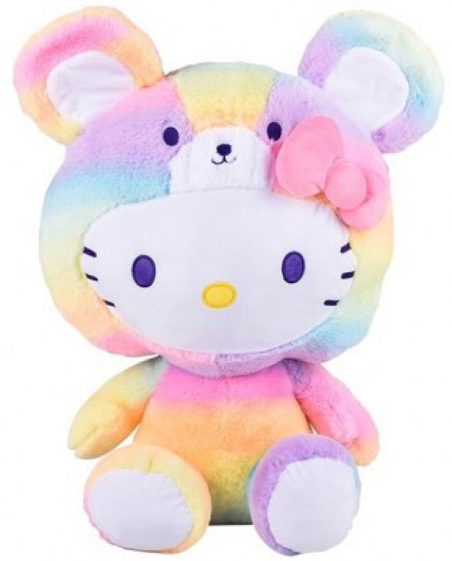Sanrio Hello Kitty Hello Kitty 9 Plush Rainbow Sherbert Bear Fiesta ...