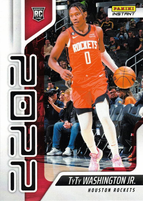 NBA 2022-23 Instant Year One Basketball Single Card TyTy Washington Jr ...