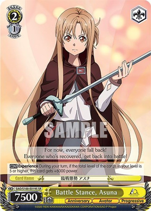 Weiss Schwarz Trading Card Game Sword Art Online Animation 10th ...