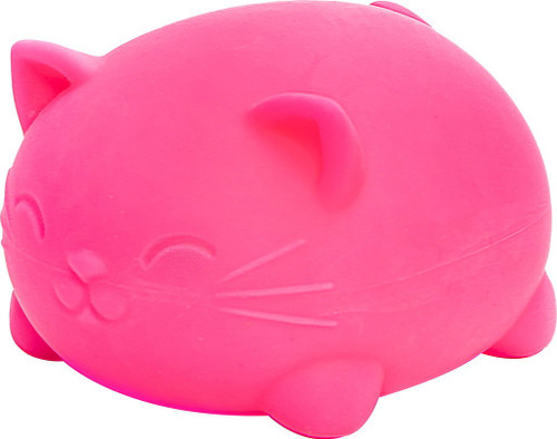 NeeDoh The Groovy Glob Super Cool Cats PINK Stress Ball Schylling - ToyWiz