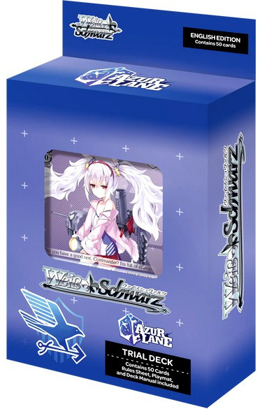 Weiss Schwarz Trading Card Game Azur Lane Eagle Union Version Trial ...