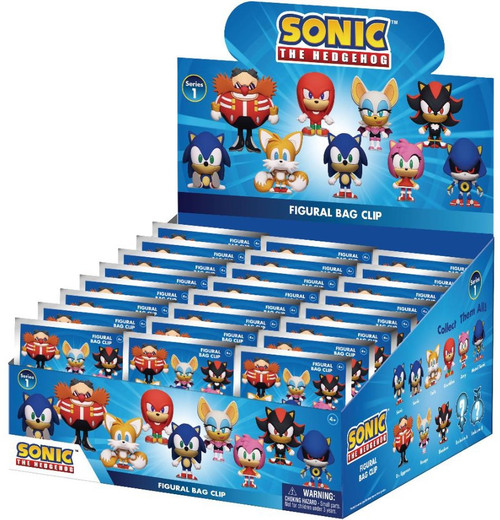 Sonic The Hedgehog 3D Figural Keyring Sonic the Hedgehog Series 1 ...