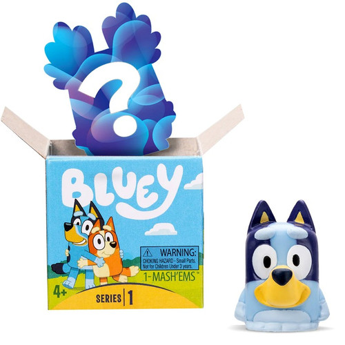 Bluey MashEms Series 1 Bluey Mystery Pack 1 RANDOM Figure Basic Fun ...