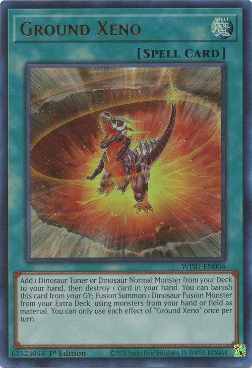 YuGiOh Trading Card Game Wild Survivors Single Card Ultra Rare Ground ...
