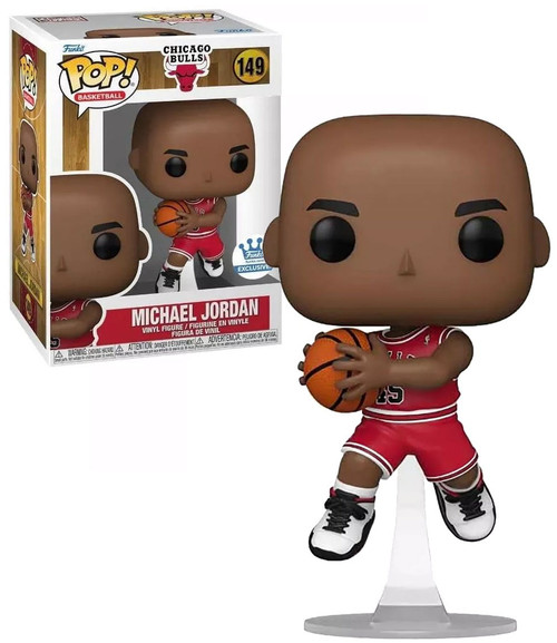 Funko NBA Chicago Bulls POP Basketball Michael Jordan Exclusive Vinyl ...