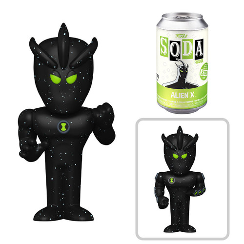Funko Ben 10 Vinyl Soda Alien X Figure 1 RANDOM Figure, Look For The ...